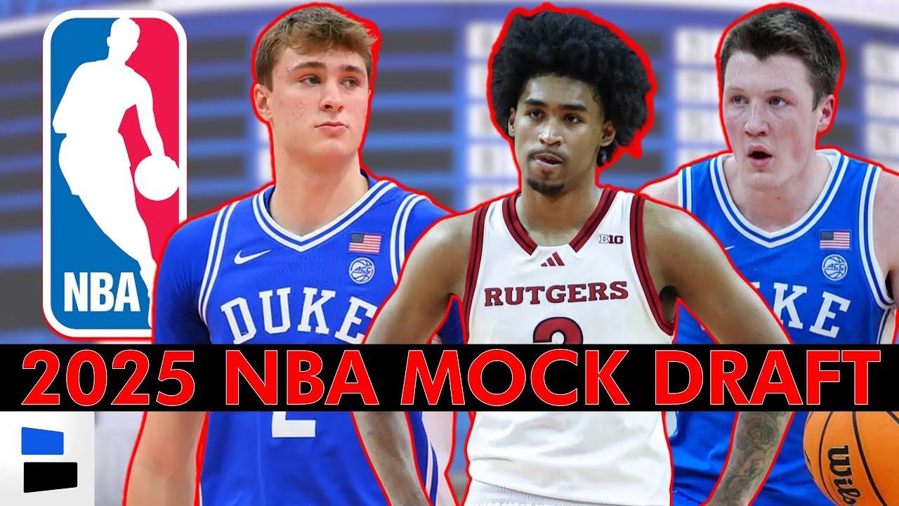 2025 NBA Mock Draft: Cooper Flagg Takes the Top Spot with Two More Duke Stars Joining the ...