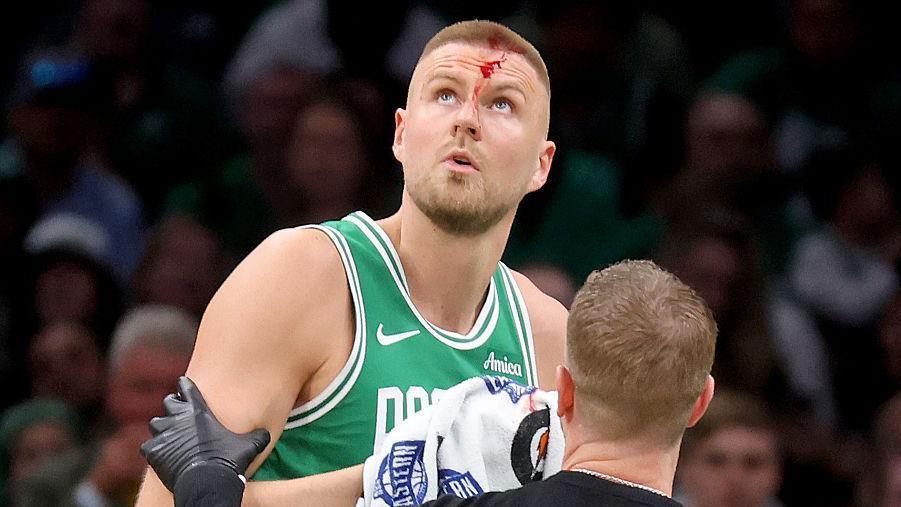 Kristaps Porzingis Opens Up About His Injury After Game 2 Victory with the Celtics - News NBA