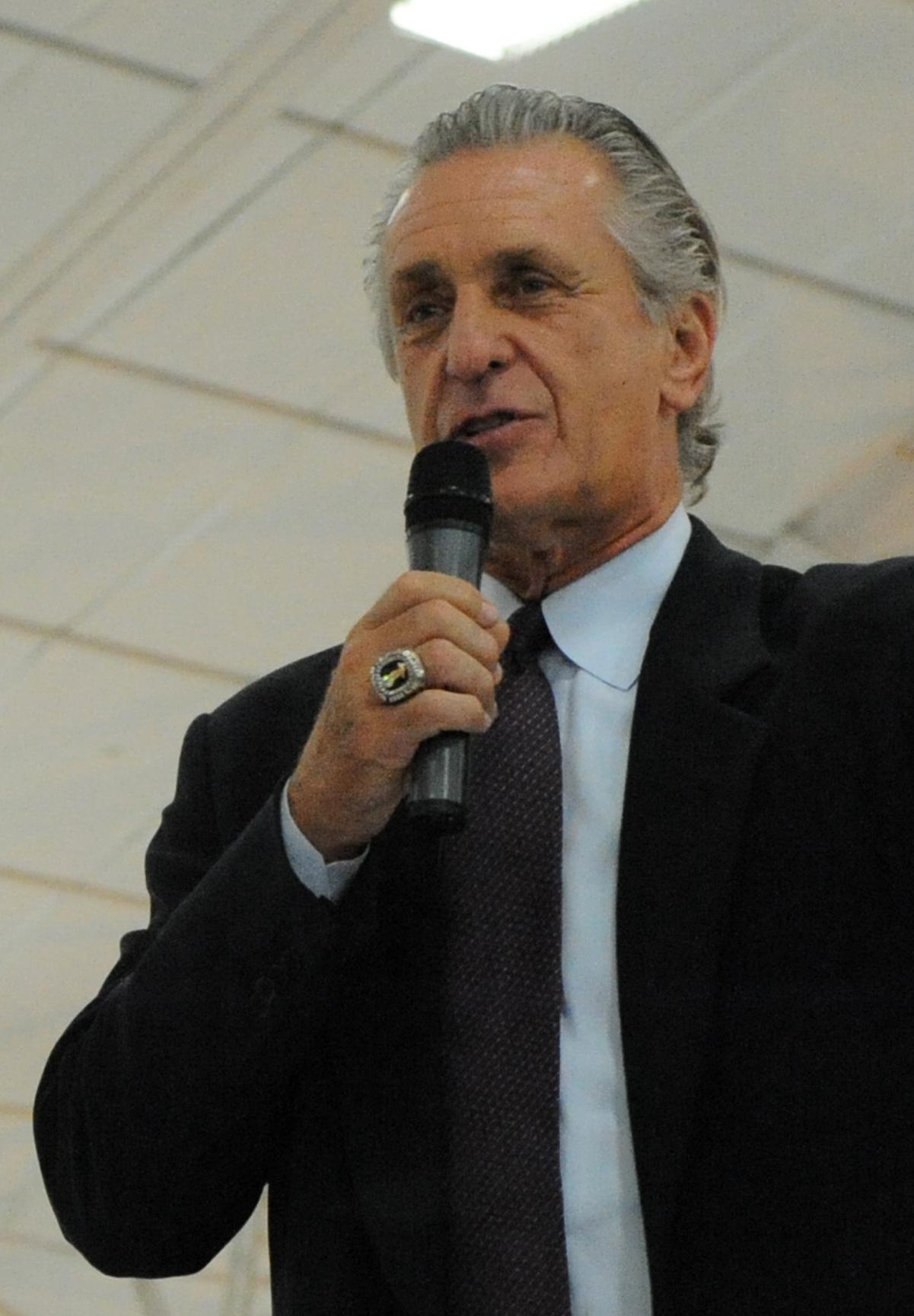 Live Updates: Heat President Pat Riley Speaks Out in Press Conference ...