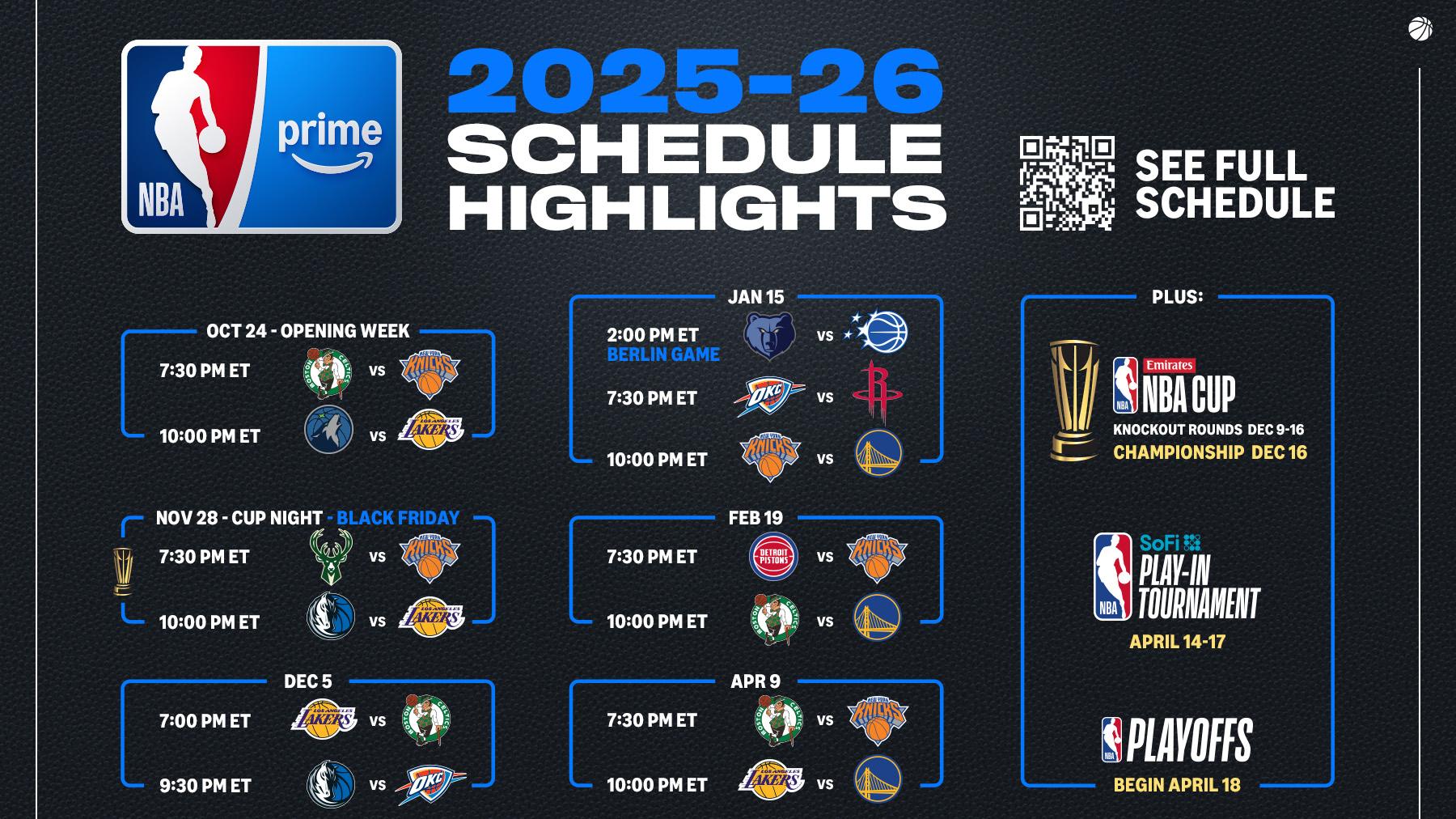 When Will the Full NBA Schedule Be Released? | Complete Update & Details